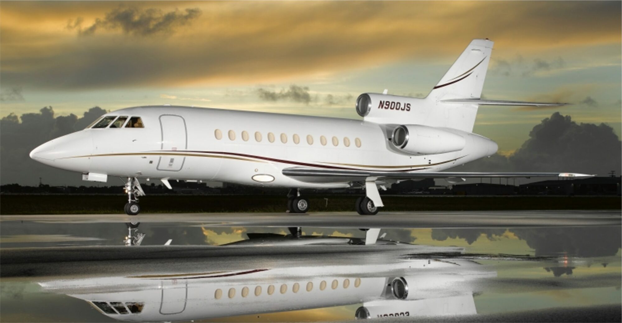 1992 Falcon 900B Long-Range Trijet Business Jet For Sale
