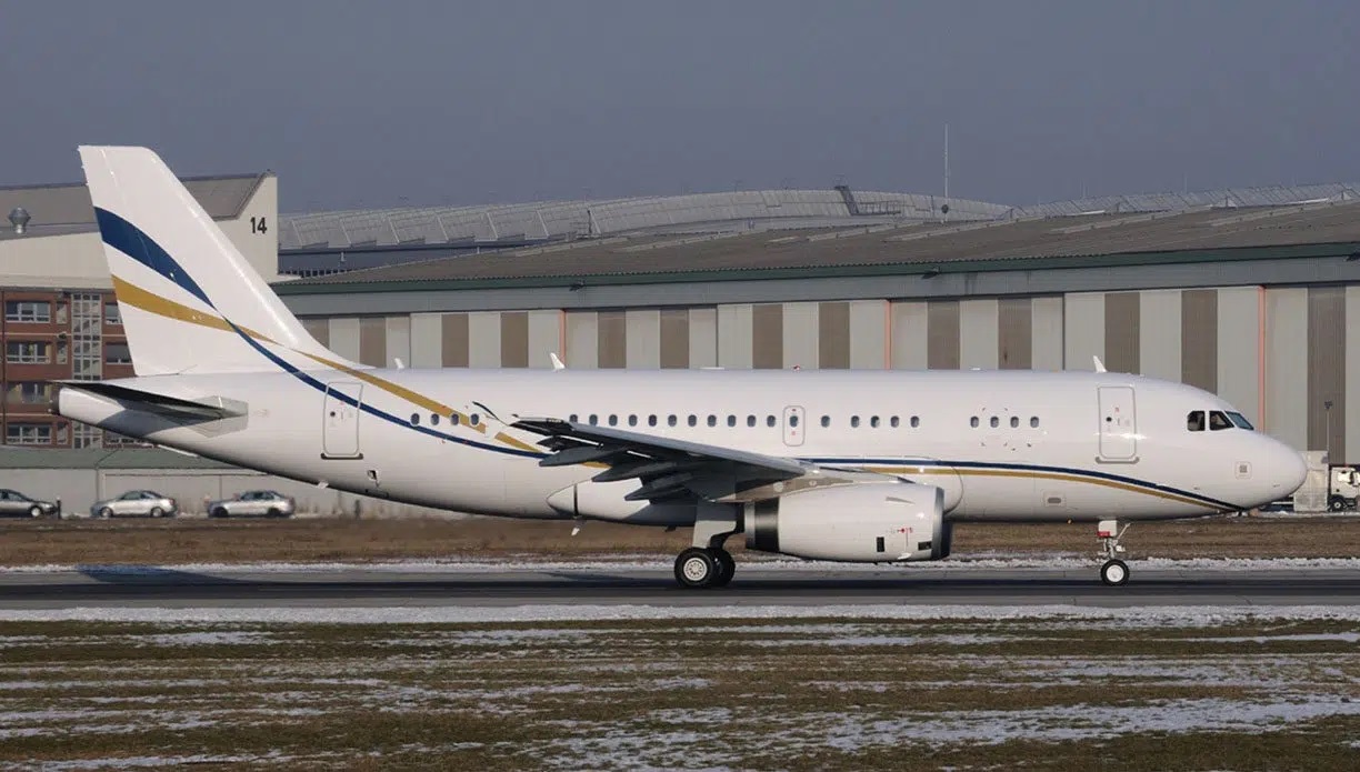 2012 Airbus A319 ACJ Long-Range Narrow-Body Business Jet
